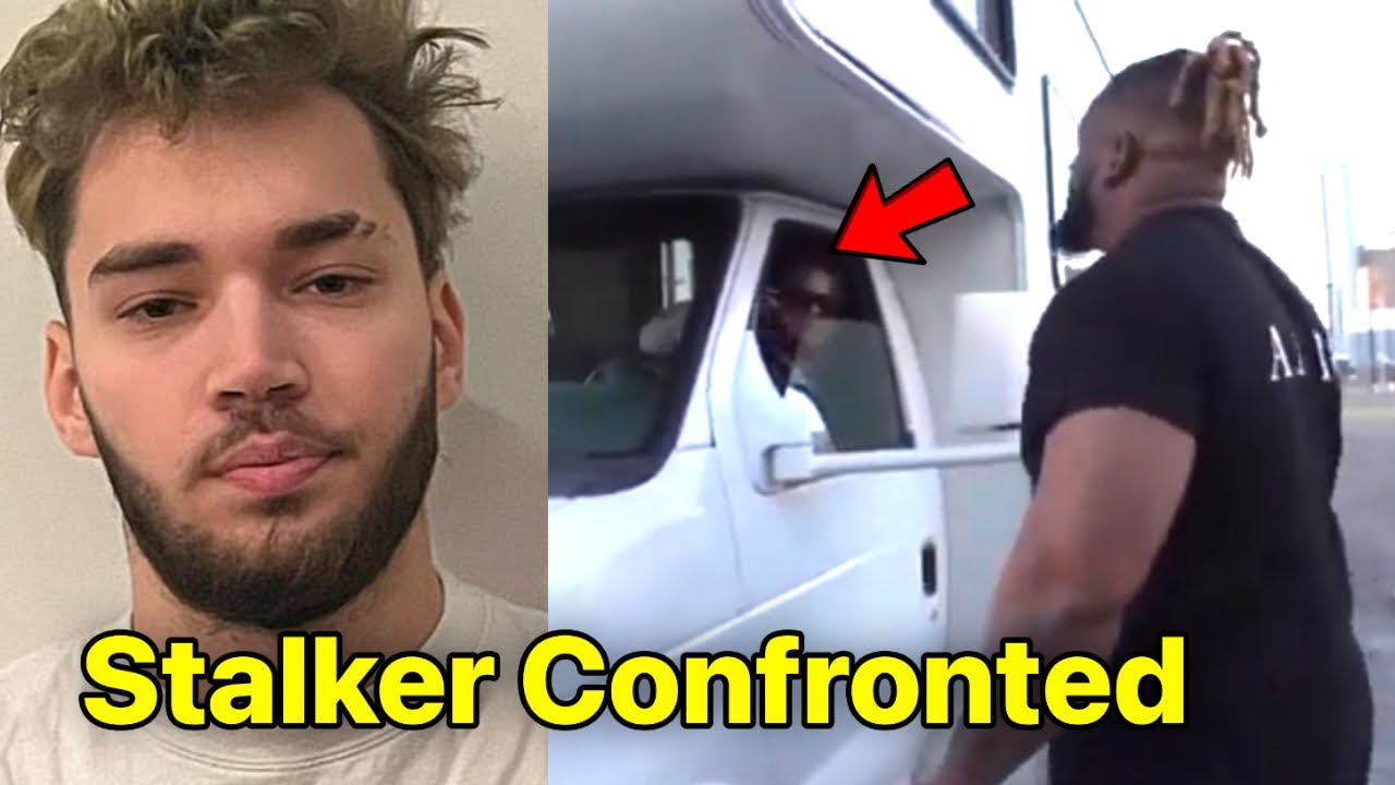 Adin Ross Security Confronts Stalker After Being Followed! - YouTube