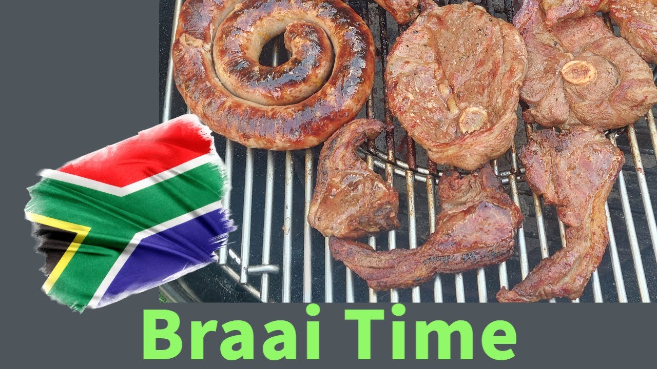 Braai Time - Lamb Chop & Boerewors - South African Barbeque Grill # ...