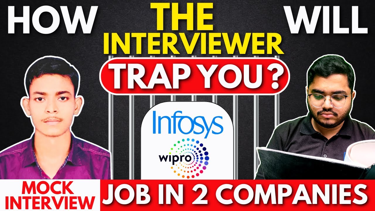 He Got Placed In Infosys And Wipro Because Of This Mock Interview🔥 How Interviewer Will Trap