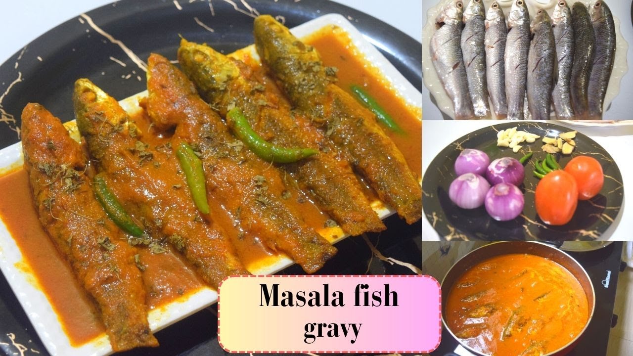Masala whole fish gravy thongba || Nga Mapum Gravy Tauduna Thongba ...