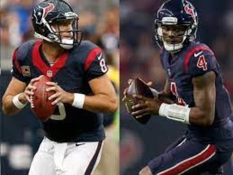 NFL Houston Texans All-Time Best Quarterbacks in Season Stats - YouTube