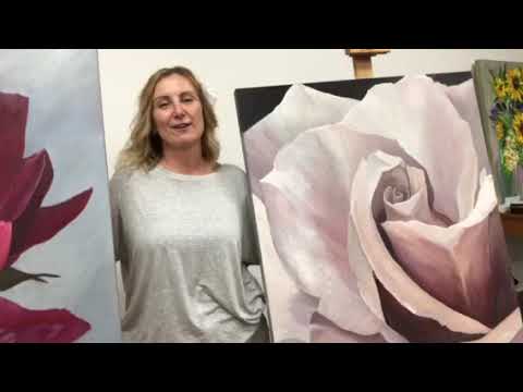 How a Beginner artist confirmed she can paint like a pro - YouTube