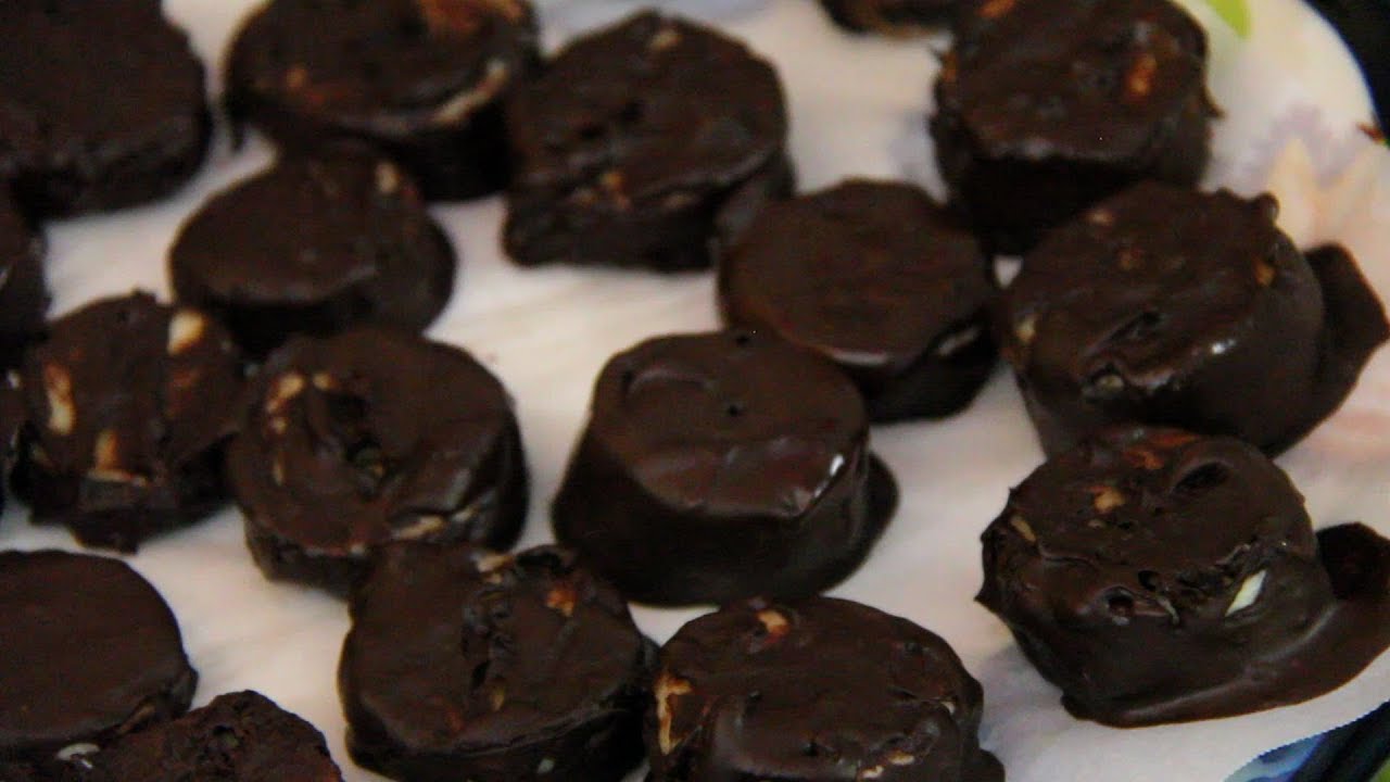Frozen Dark Chocolate Banana Truffles - YouTube