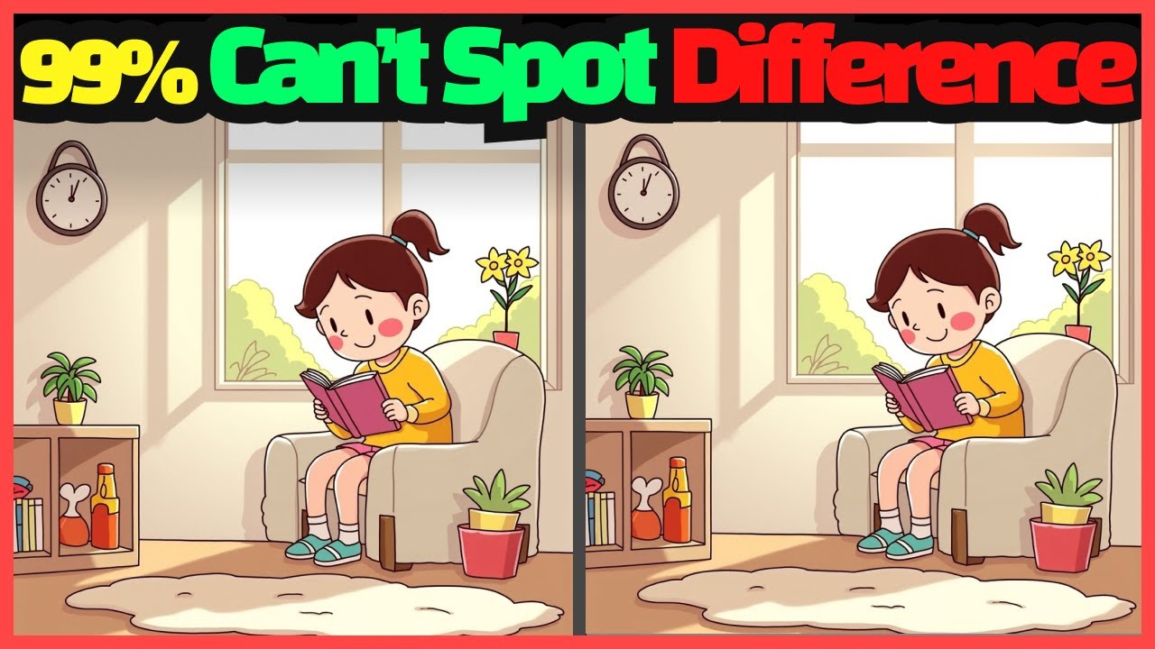 Spot the Difference: 99% Can't Spot Difference 🔥 - YouTube
