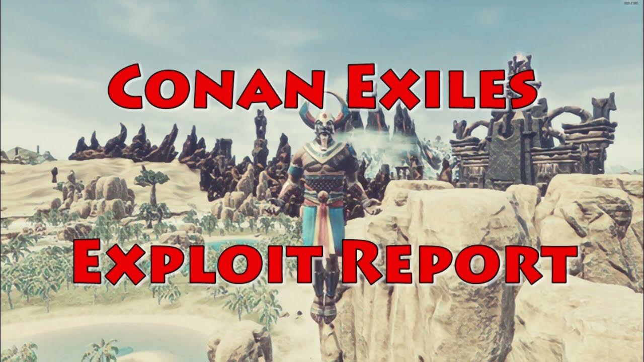 Exploit Report: How to Steal Items Through Walls | Conan Exiles [FIXED] - YouTube