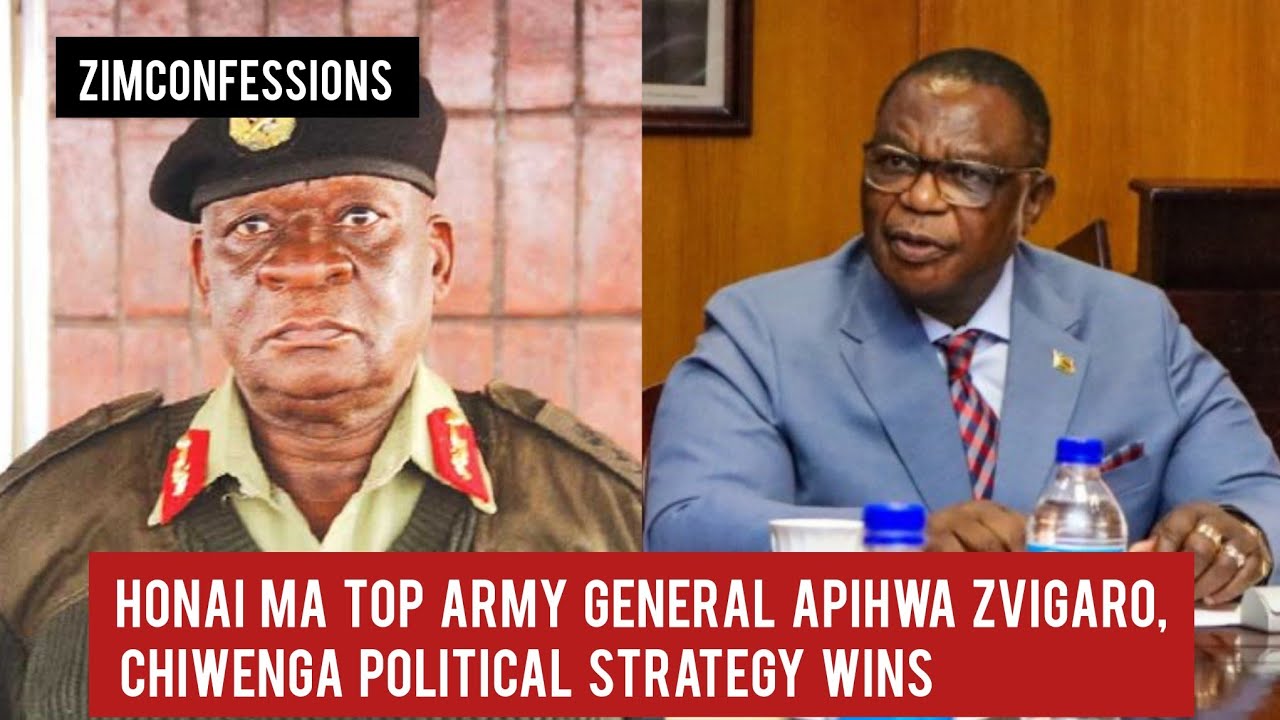 Honai Ma Top Army General Apihwa Zvigaro, Chiwenga Political Strategy ...