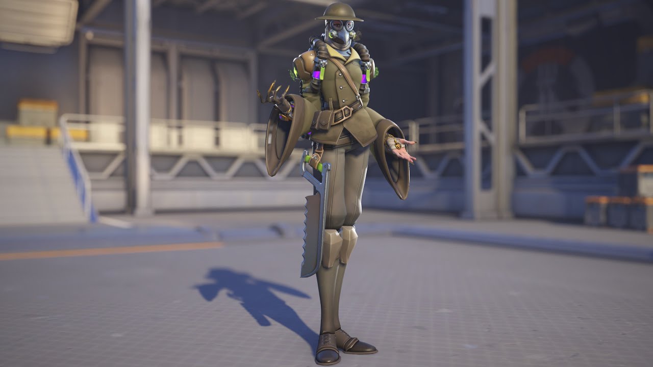 Plague Doctor Moira Skin Preview Golden Weapons Youtube