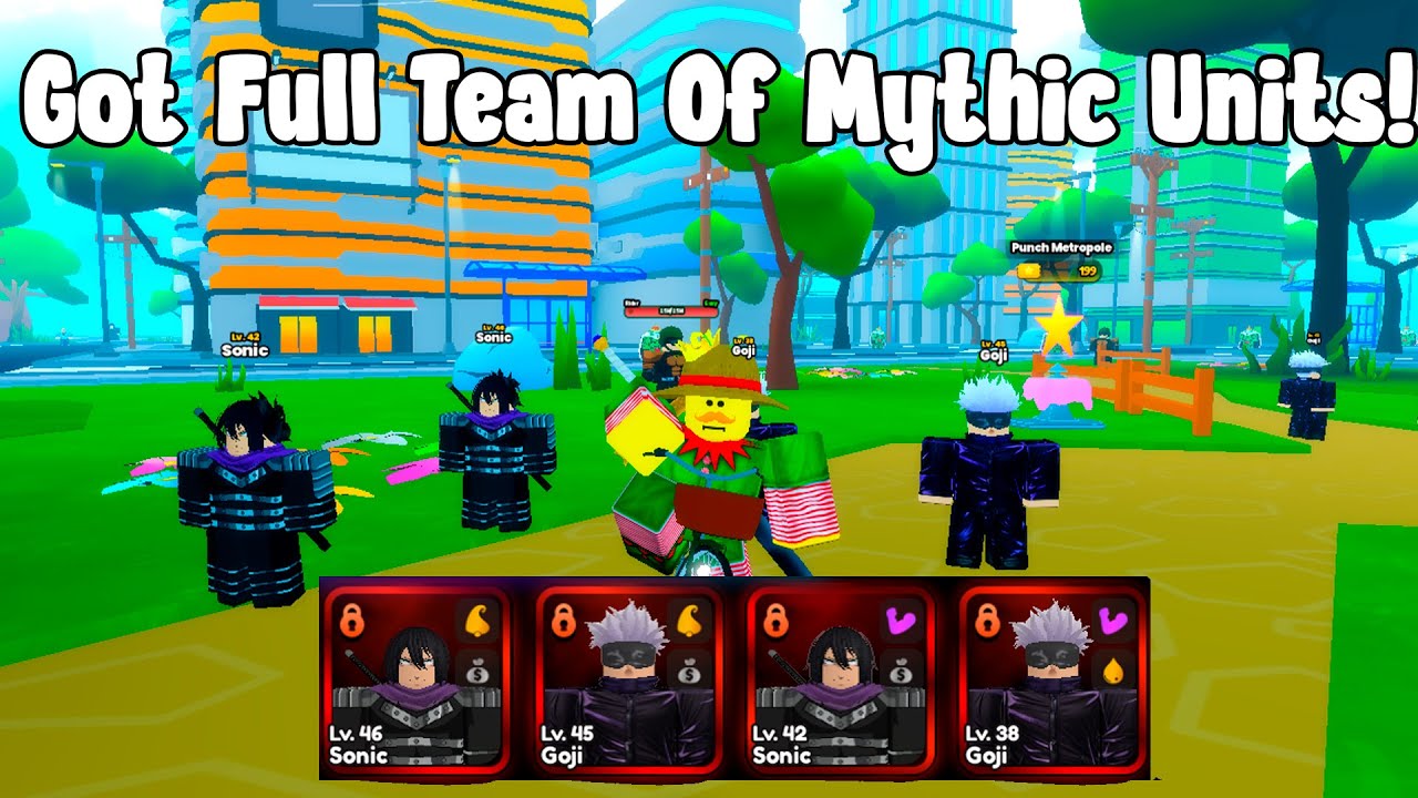 I Got Full Team Mythic Units In Anime Shadow Roblox! - YouTube