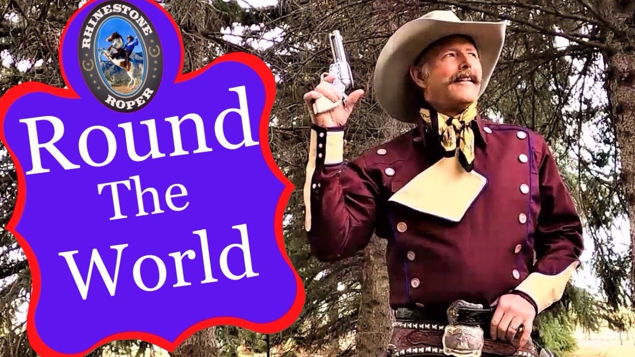 AROUND THE WORLD GUN SPINNING TRICK - YouTube