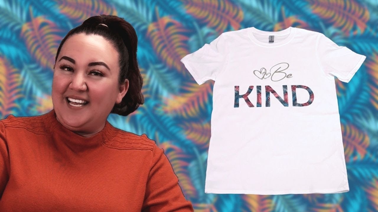 How To Layer with HTV Patterns & Reflective Vinyl - YouTube