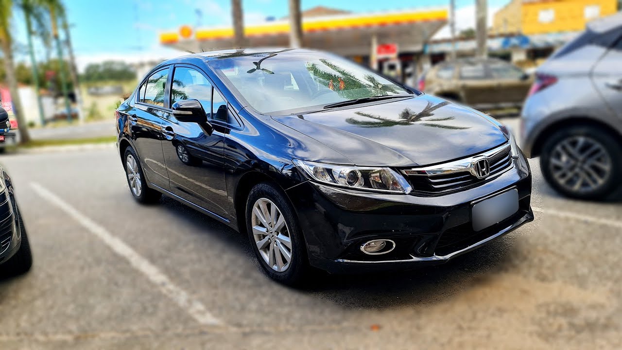 Honda Civic G9 - Carro Vlog Noturno - O Painel Digital dos Sedã - YouTube