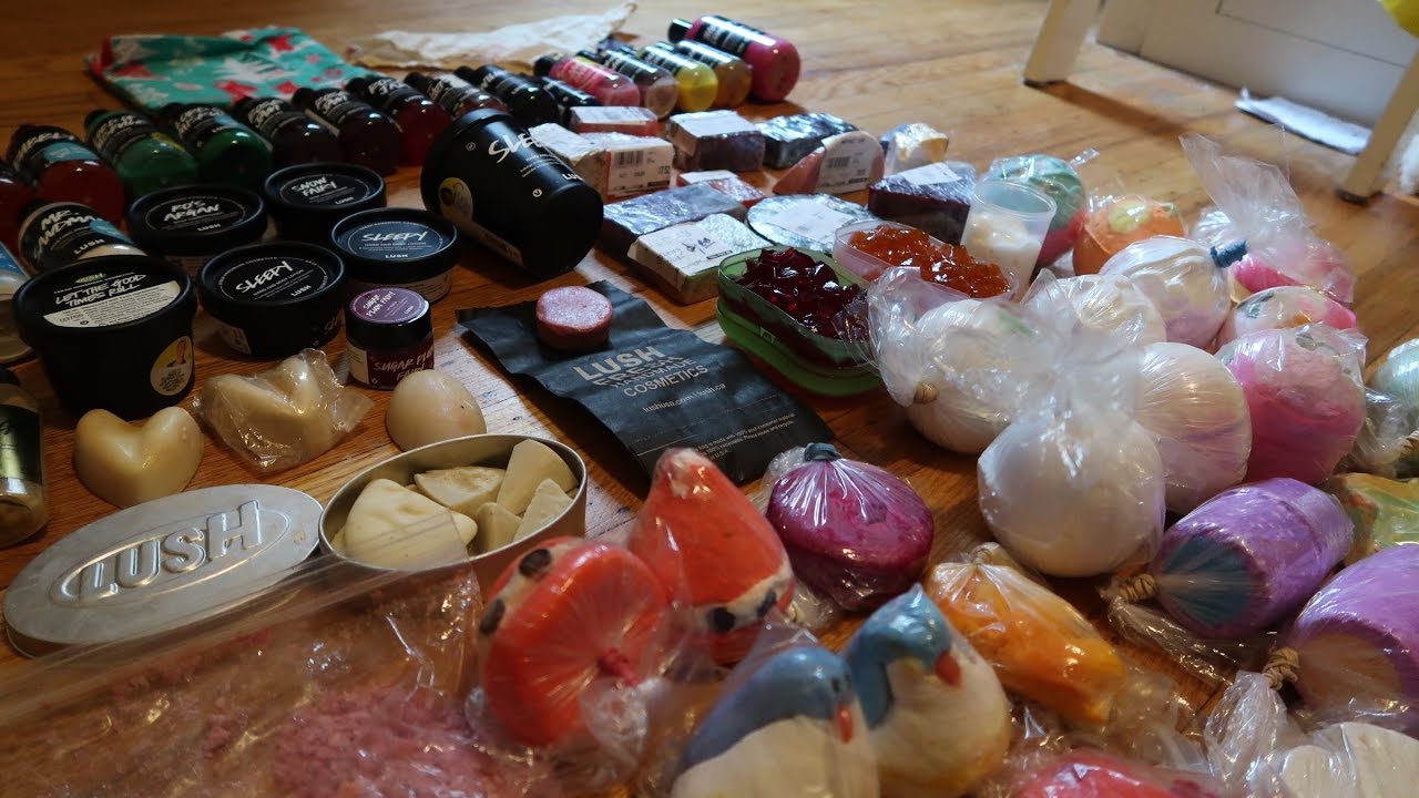 FULL LUSH COLLECTION 2017! - YouTube