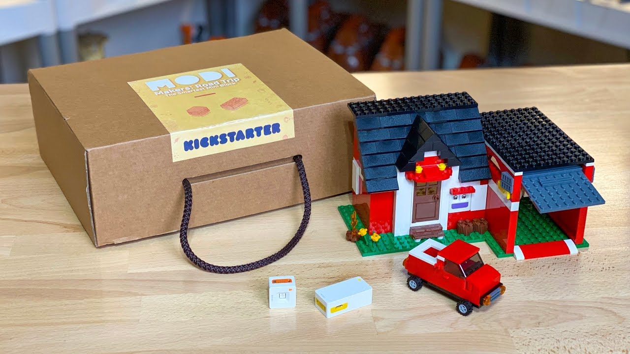 MODI Makers Kit (Kickstarter) Preview - LEGO Compatible Robotics - YouTube