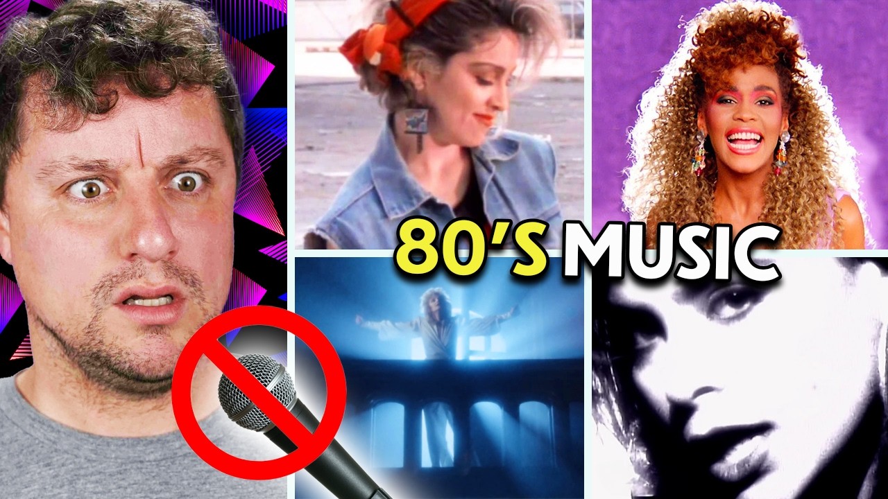 Try Not To Sing - Iconic 80s Music! - YouTube