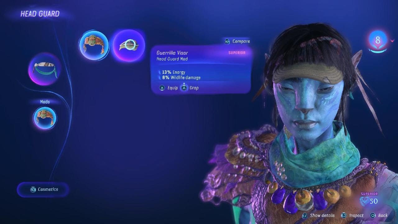 Avatar: Frontiers of Pandora guerrilla visor location - YouTube