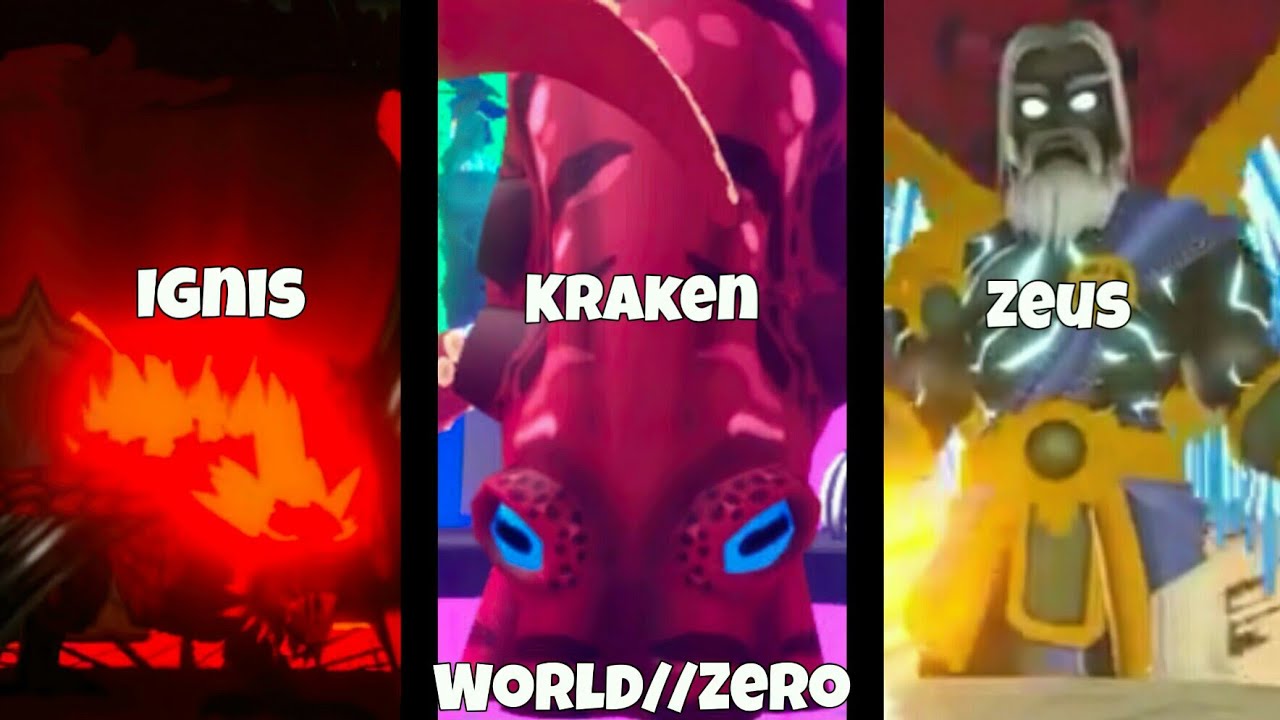 All 3 Towers Final Boss In World//Zero | ROBLOX - YouTube