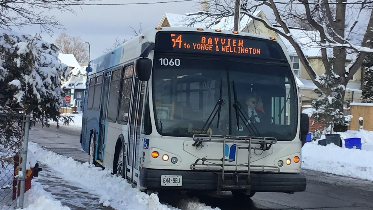 YRT Southbound RETIRED Ride video on 1060 on route 54 Bayview North ...