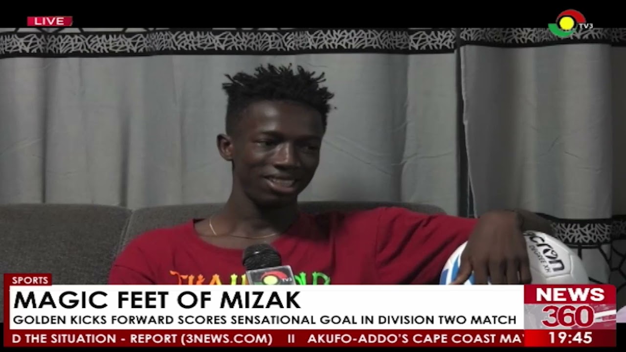 Magic Feet Of Mizak: Golden Kicks Forward Scores Sensational Goal In ...
