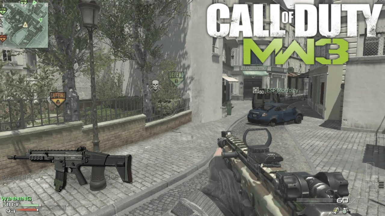 Call of Duty: Modern Warfare 3 - Gameplay (2011) - No Commentary - YouTube