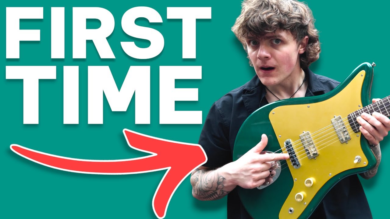 Playing A Rubber Bridge Guitar For The First Time! - YouTube