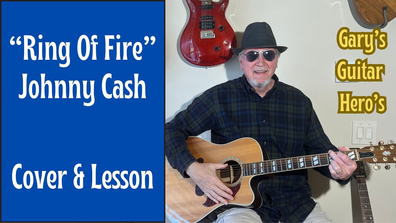 "Ring Of Fire", Simplified Beginner Acoustic Guitar Lesson - YouTube