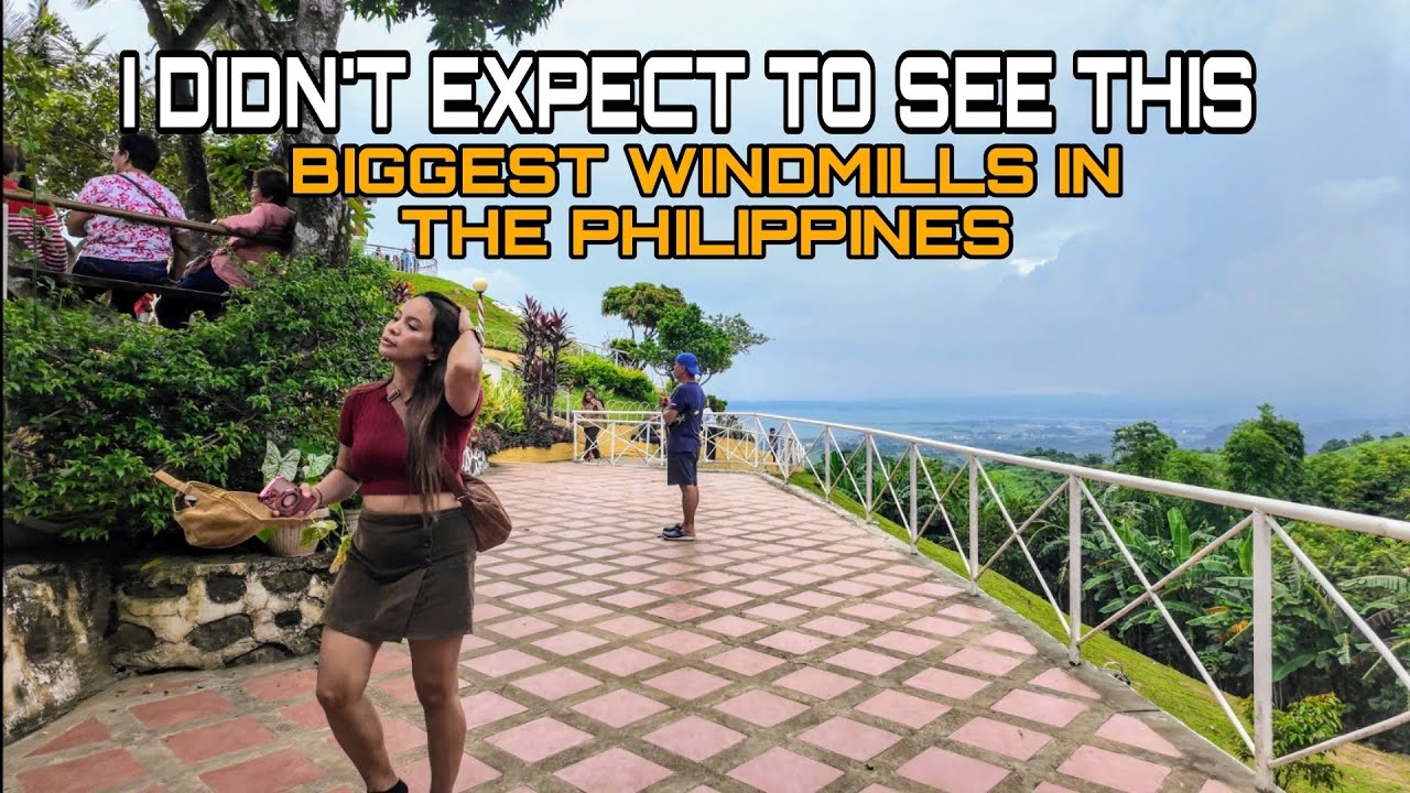 BIGGEST WINDMILLS IN THE PHILIPPINES PILILIA RIZAL WALK TOUR - YouTube