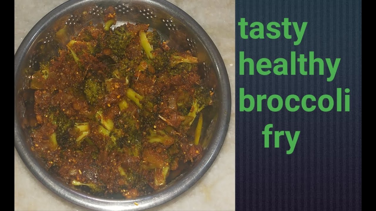 Broccoli fry/Broccoli stir fry/simple and healthy recipe - YouTube