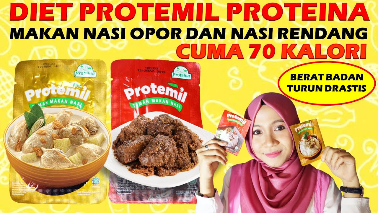 DIET PROTEMIL PROTEINA : NASI OPOR NASI RENDANG CUMA 70 KALORI !!! I ...