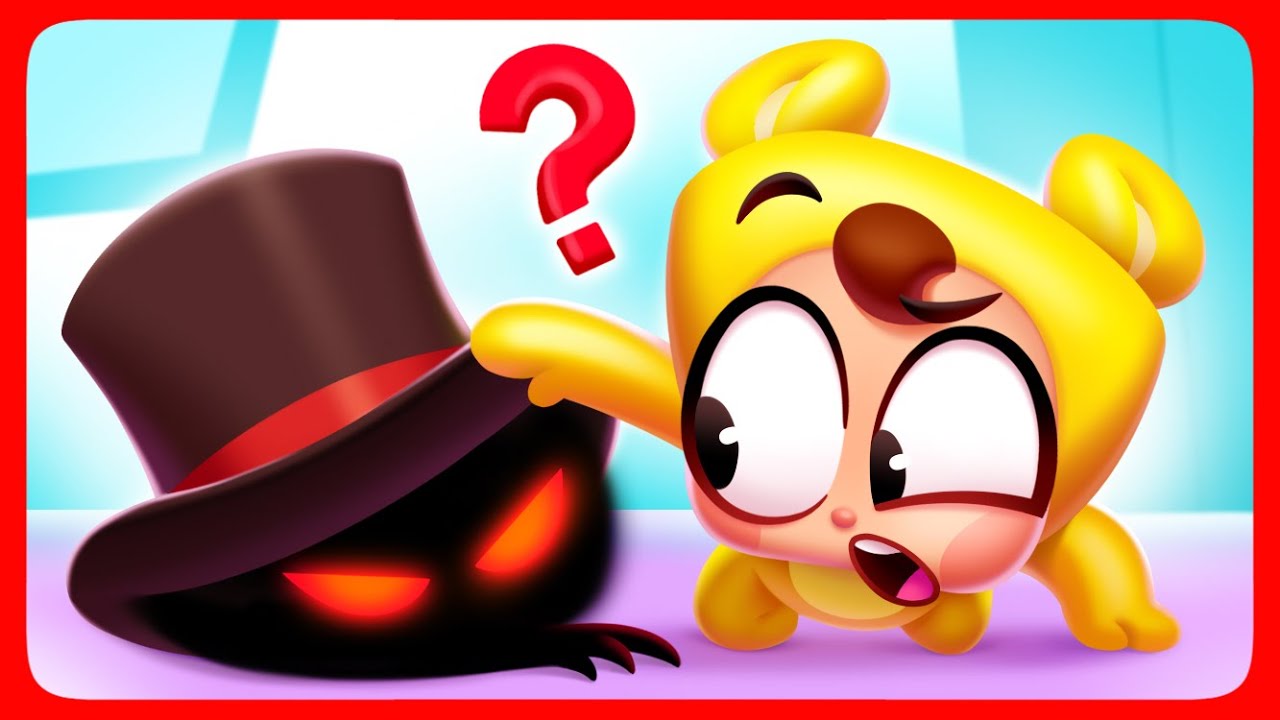 Who’s Under the Hat? 🎩🐾 Funny Cartoons for Kids | Nursery Rhymes by ...