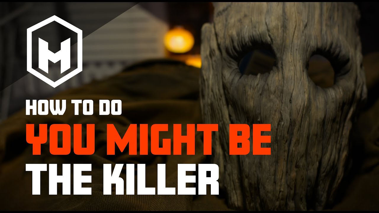 How to make, you might be the killer mask - YouTube