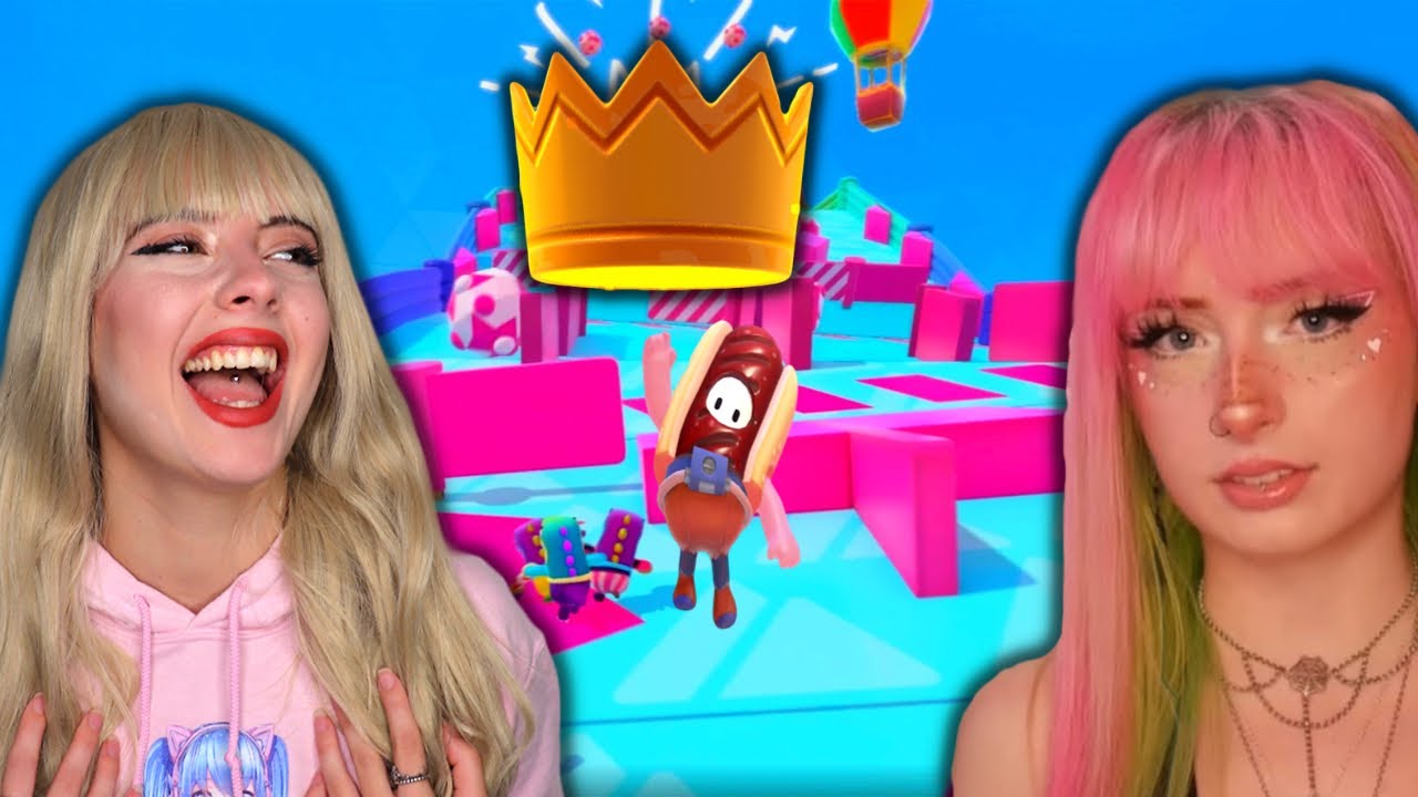 Egirls Play Fall Guys! - YouTube
