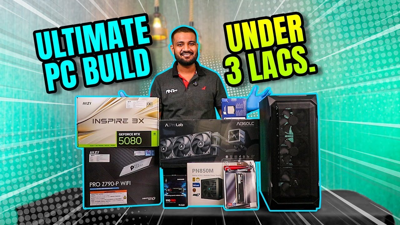We Built a PC with Nvidia RTX 5080 for 3 Lacs and Here's is the final ...
