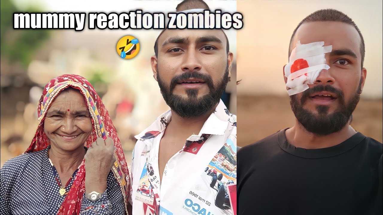 mummy reaction zombie prank on girlfriend Vlog - YouTube