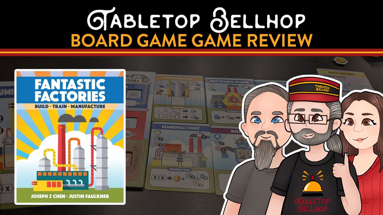 Fantastic Factories Review, A very clean and elegant engine building ...