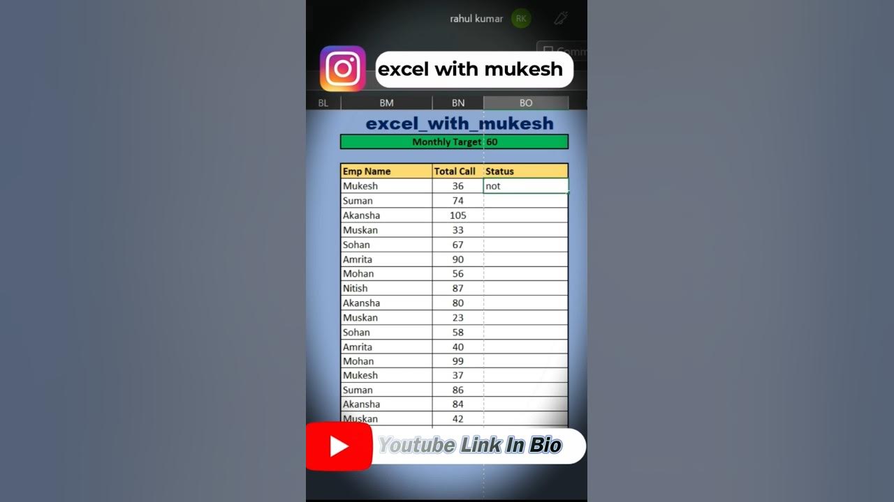 Shorts If Calculation Exceltips Exceltricks Viral Ifformula Microsoftoffice Exceltech