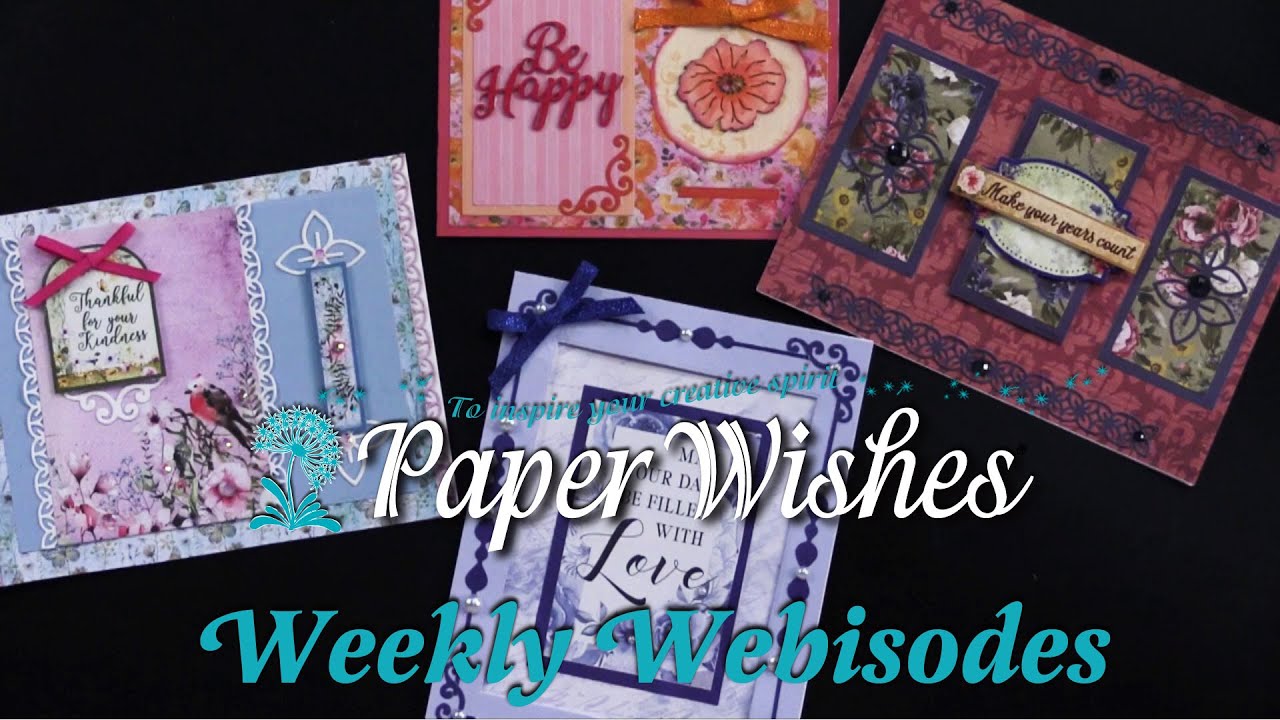 4 Card Ideas using Nesting & Corner Dies by Creative Craft Products ...