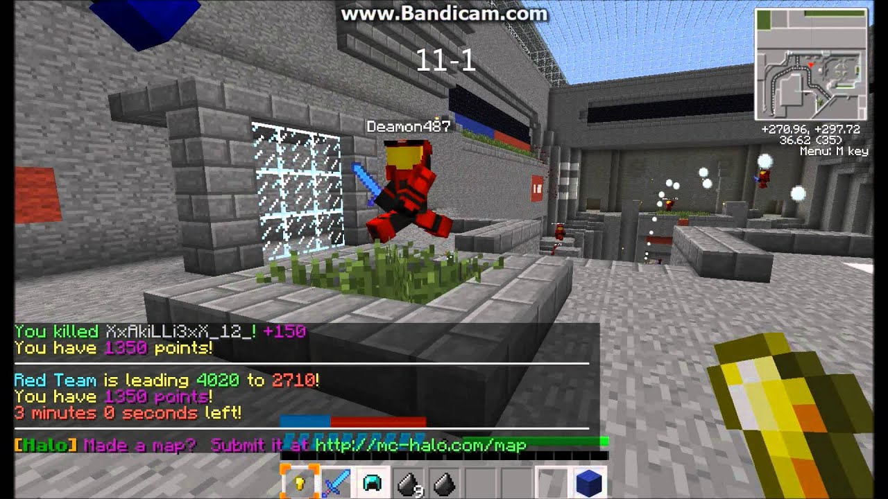 Minecraft Halo! Ep. 1 | The Art of Spawn Killing - YouTube