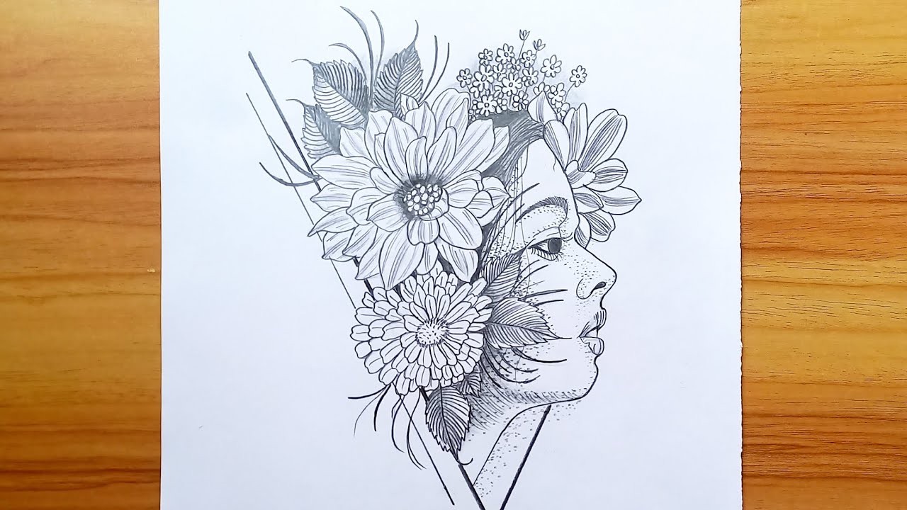 Pencil sketch emotion drawing || Pencil sketch drawing || Unique ...