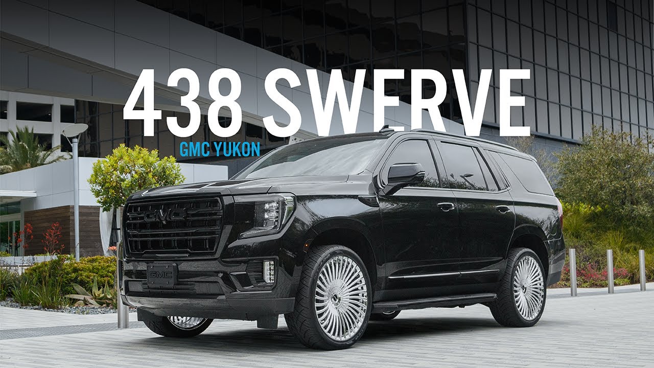 Bold Luxury: The Motiv Wheels 438 Swerve on GMC Yukon - YouTube