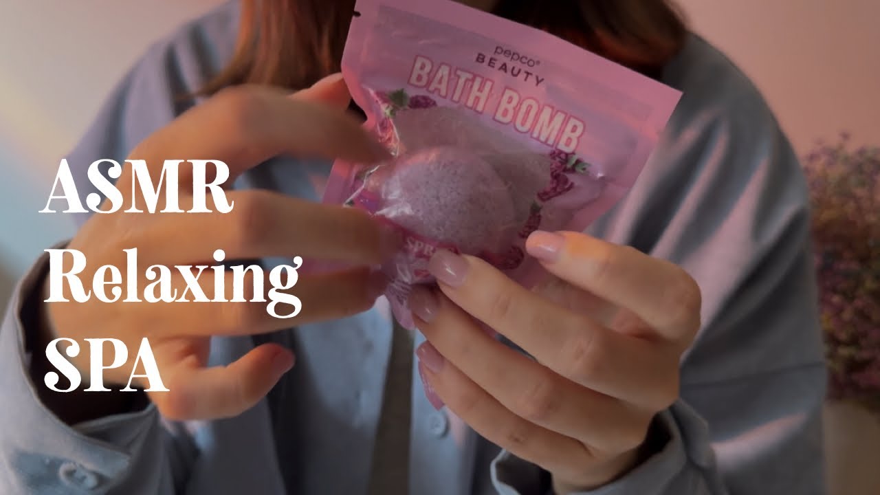 ASMR | Bath Bomb 🫧 Relaxing SPA - YouTube