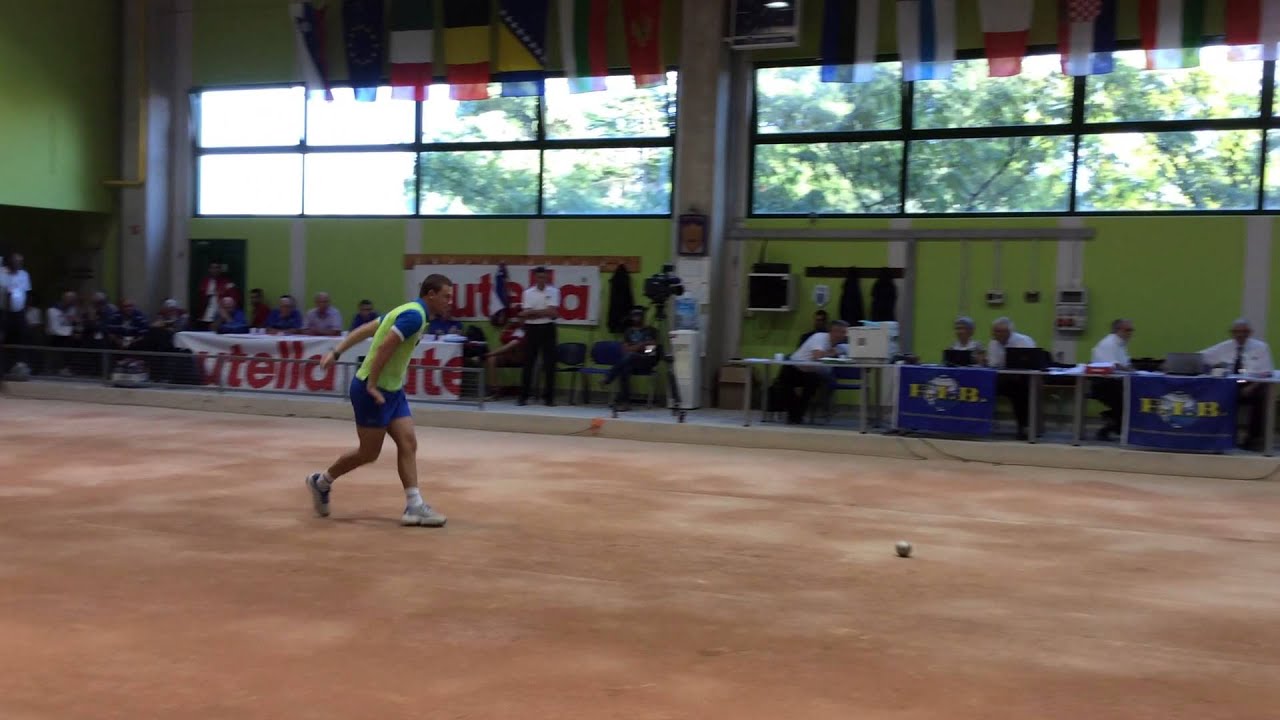 BOCCE, European Championship 2014, KOPER, Slovenija, Jure KOZJEK, punto ...