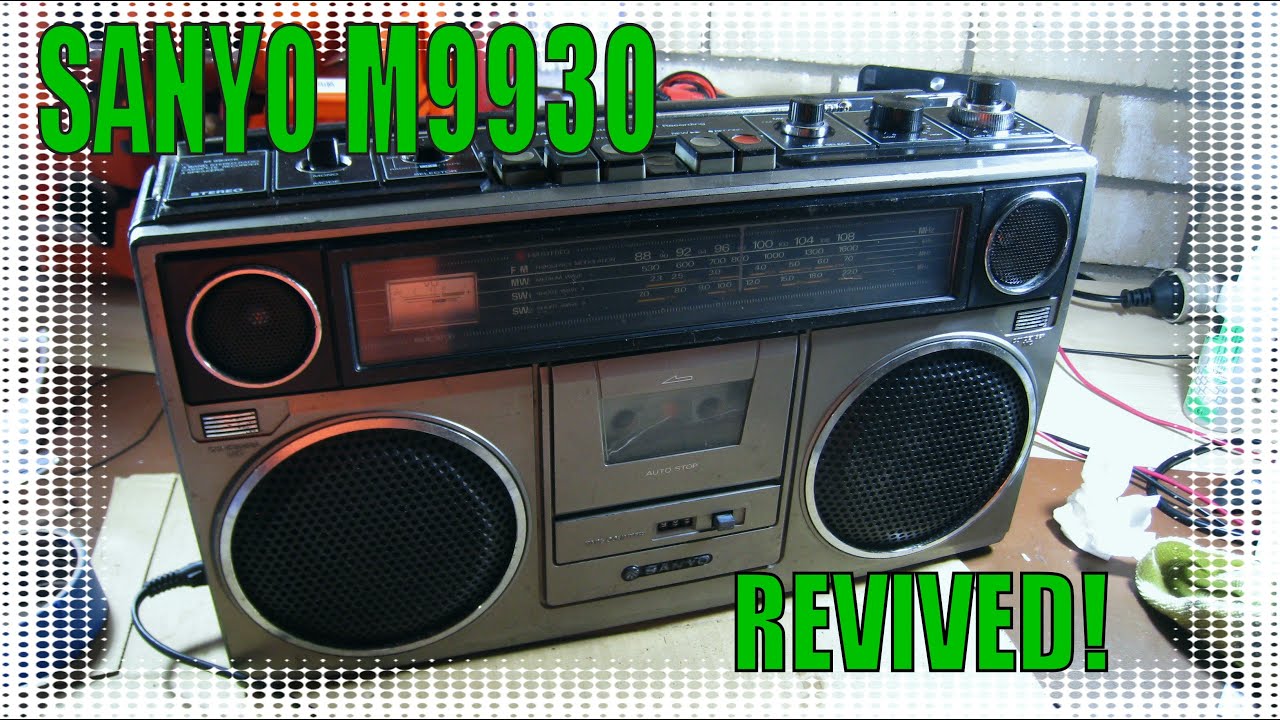 Sanyo M9930K VU Meter Repair Part 2 + Molotow Chrome Pen Touch Up Your ...