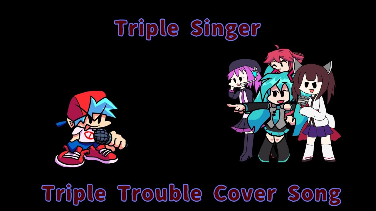 [FNF Sonic.exe] - Triple Singer (Triple Troble Cover Song) - YouTube