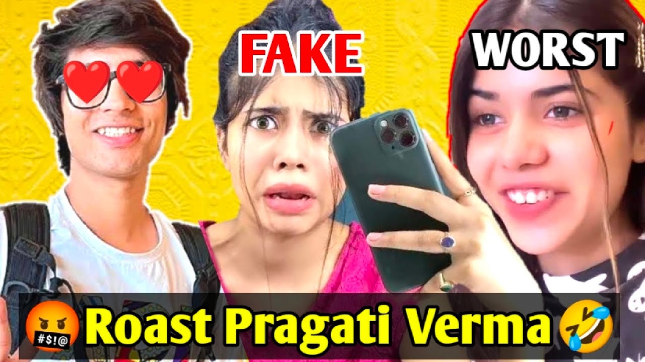 CRINGE YOUTUBER PRAGATI VERMA - NEEDS TO BE STOPPED || ROASTING PRAGATI ...