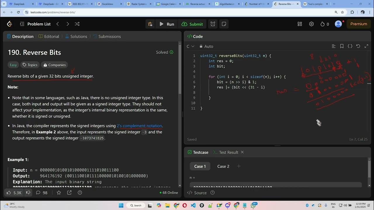Reverse bits - YouTube