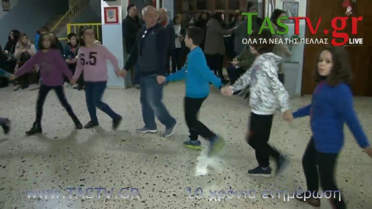 ΧΡΙΣΤΟΥΓΕΝΙΑΤΙΚΗ ΓΙΟΡΤΗ ΕΔΕΣΣΑΙΚΗ ΛΑΟΓΡΑΦΙΚΗΣ ΕΣΤΙΑΣ - YouTube