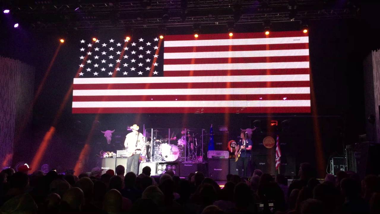 Ted Nugent performing Wang Dang Sweet Poontang live at Foundry, SLS ...