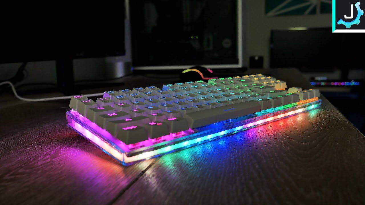 The Most RGB In a Keyboard Money Can Buy? - Motospeed K87S Review - YouTube