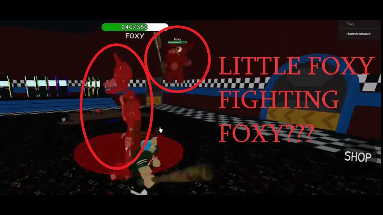 LITTLE FOXY FIGHTING FOXY | Fnaf Story | Five Nights At Freddy's SECRET ...