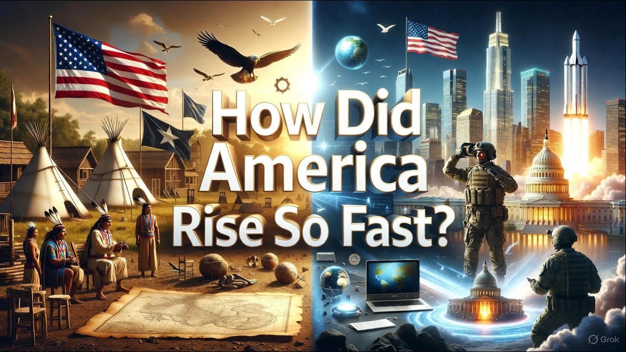 The History of the United States in 3 Minutes | The Insane Rise of the ...
